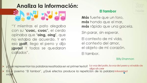 El Eco del Lenguaje: Onomatopeyas, Símiles y Metáforas | Metaforas